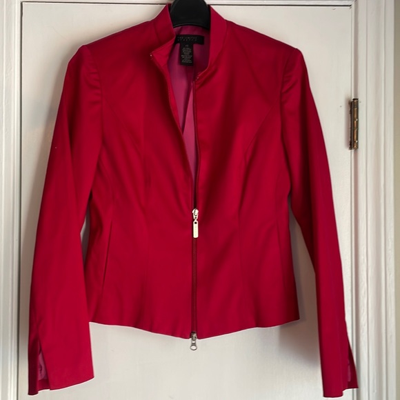 The Limited | Jackets & Coats | The Limited Stretch Moto Jacket Red Xs ...